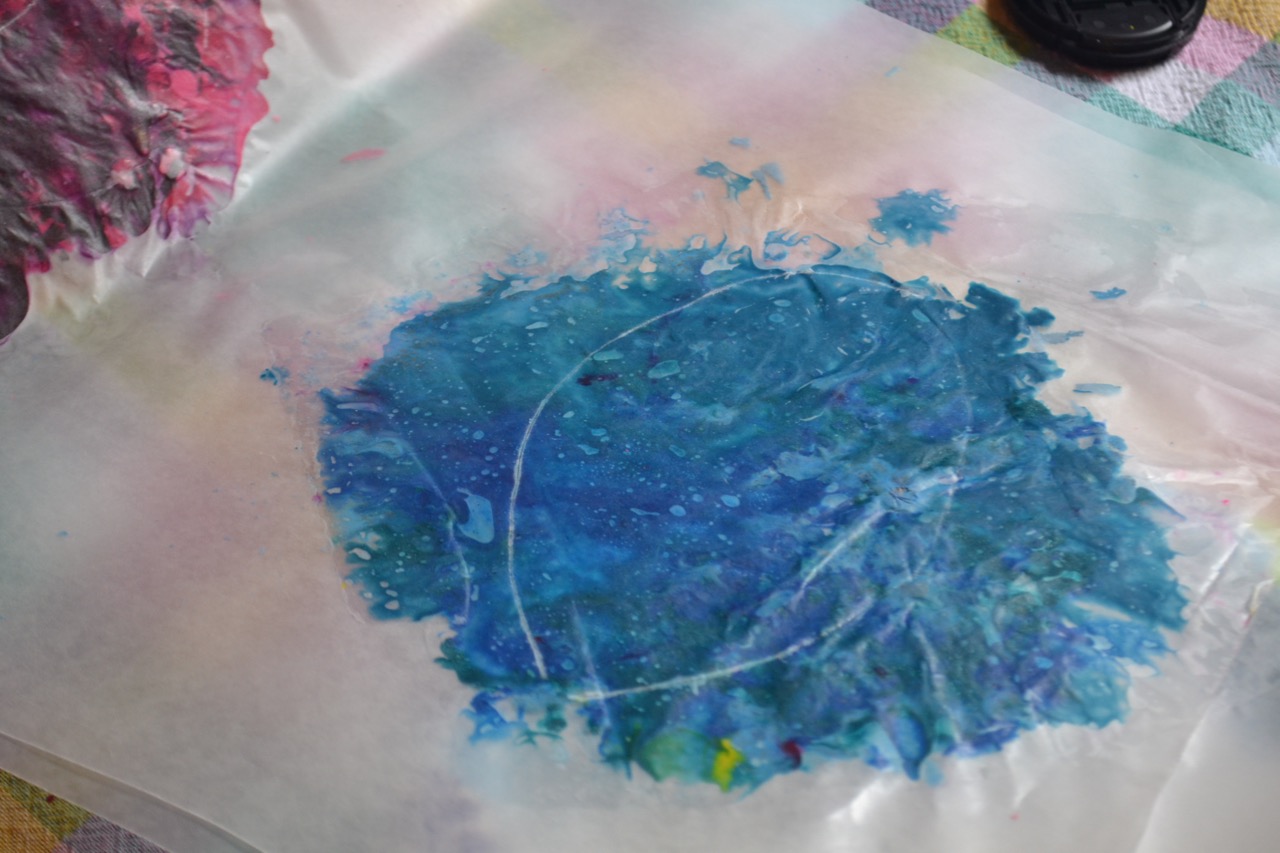 Repurpose Crayons: Make Sun Catchers from Crayon Shavings - Our Family Code