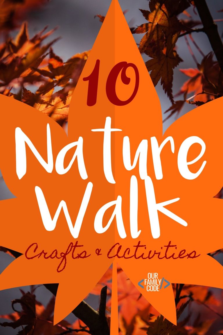 Nature Walk Crafts and Activities for Kids
