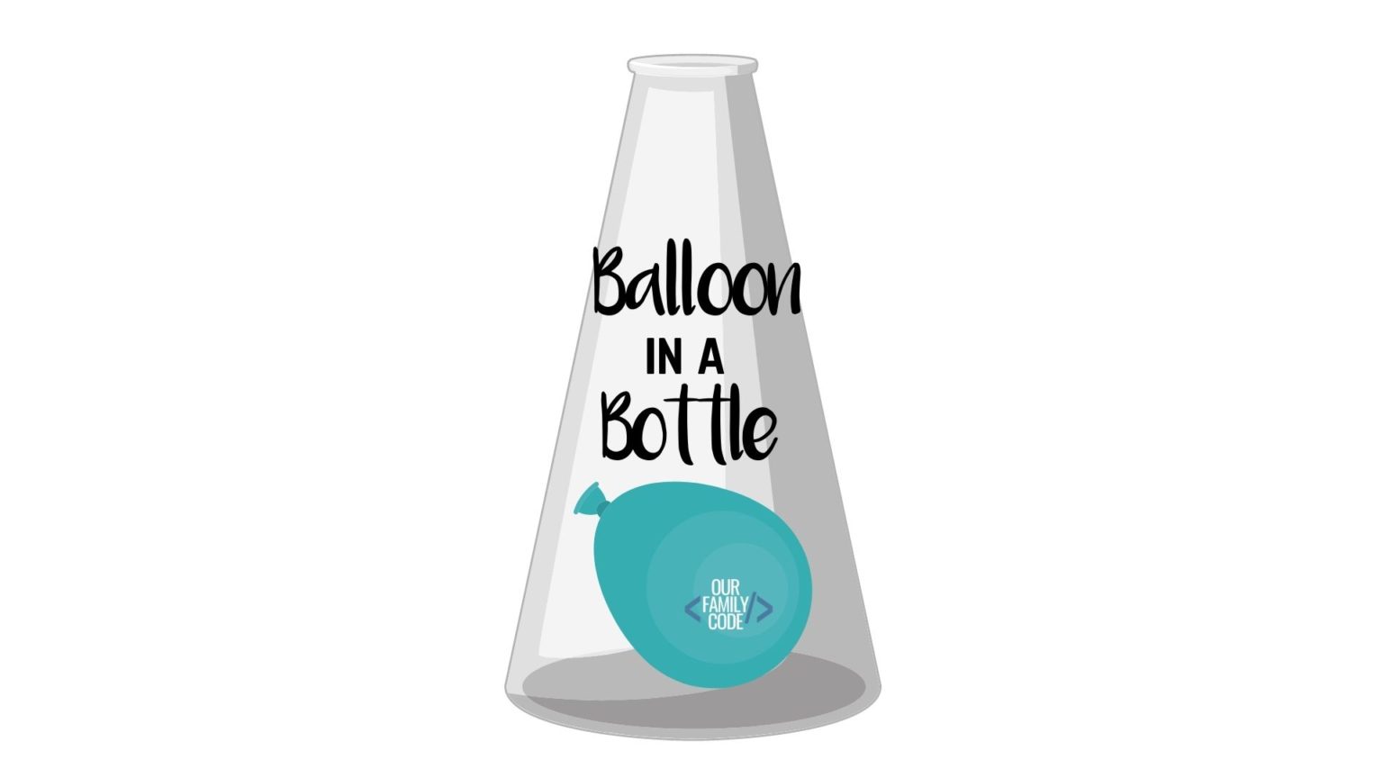 Water Balloon in a Bottle Air Pressure Science Experiment - Our Family Code