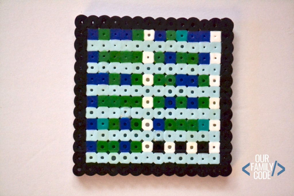 Bitmap Coding Unplugged Coding Activity for Kids | Our Family Code