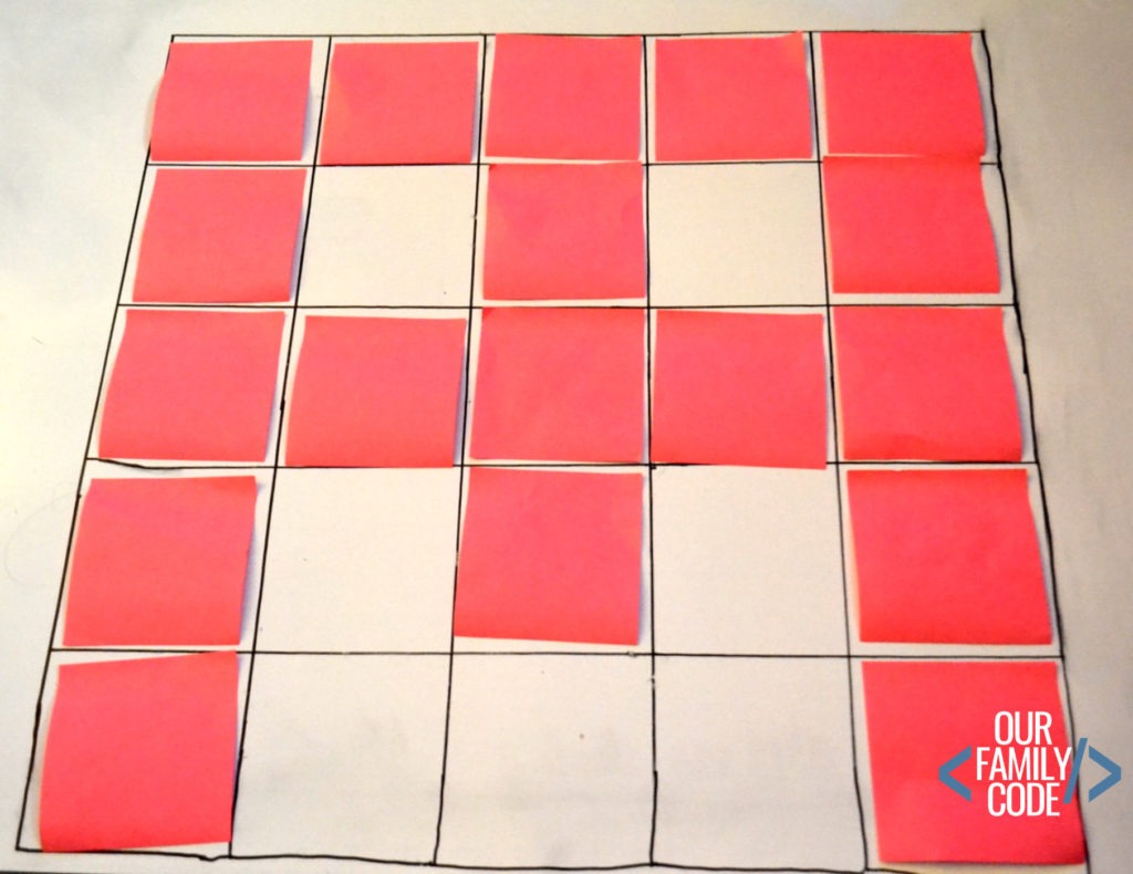 Bitmap Coding Unplugged Coding Activity for Kids | Our Family Code