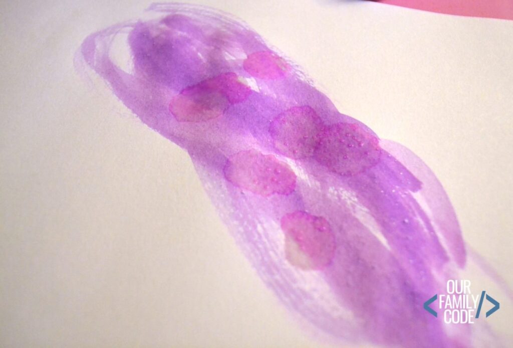 Thanksgiving Salt Painting: Learn about Absorption! - Our Family Code