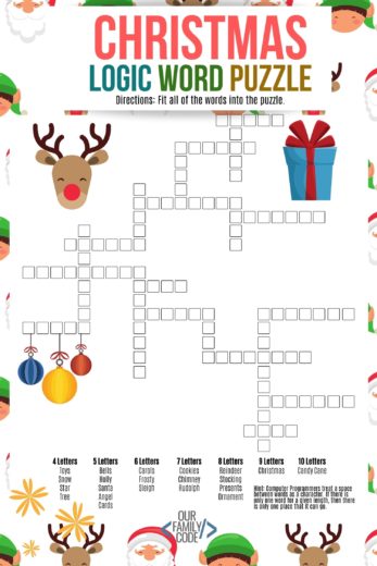 Grab Your Free Printable Logic Word Puzzles - Our Family Code