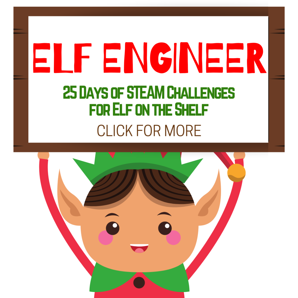 Elf Zip Line STEAM Challenge for Elf on the Shelf - Our Family Code