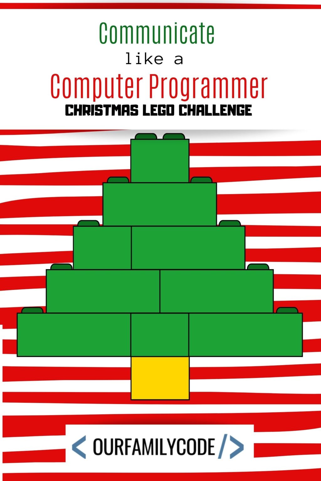 Communicate Like a Programmer with Christmas LEGO Building Cards - Our ...