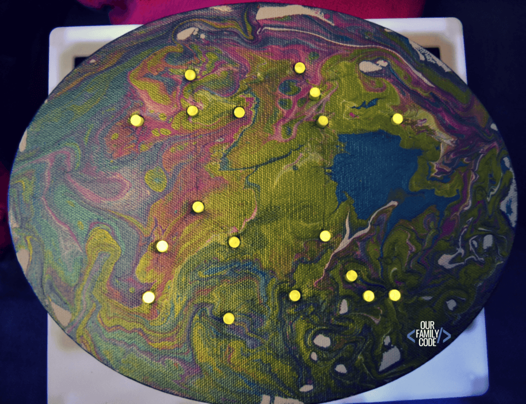 Constellation Art STEAM Activity - Our Family Code