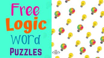 Grab Your Free Printable Logic Word Puzzles - Our Family Code