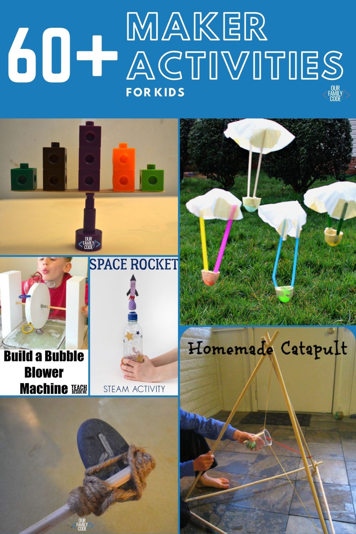 60+ Maker Activities for Kids - STEM Education - Our Family Code