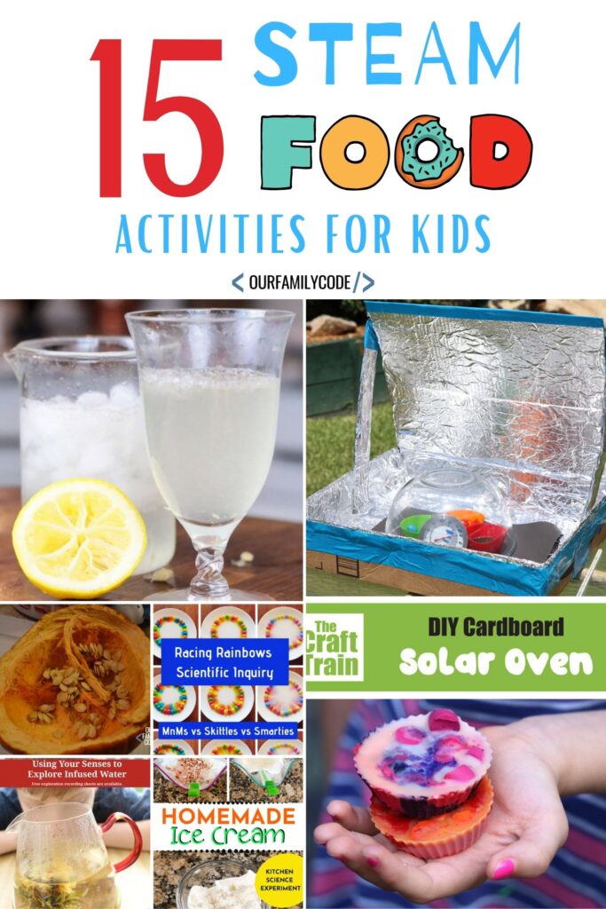 STEAM Food Activities for Kids Hands-on Learning - Our Family Code