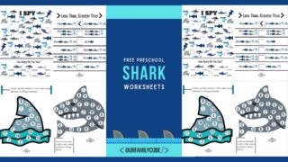 Free Shark Worksheets for Kids for Shark Week Fun! - Our Family Code