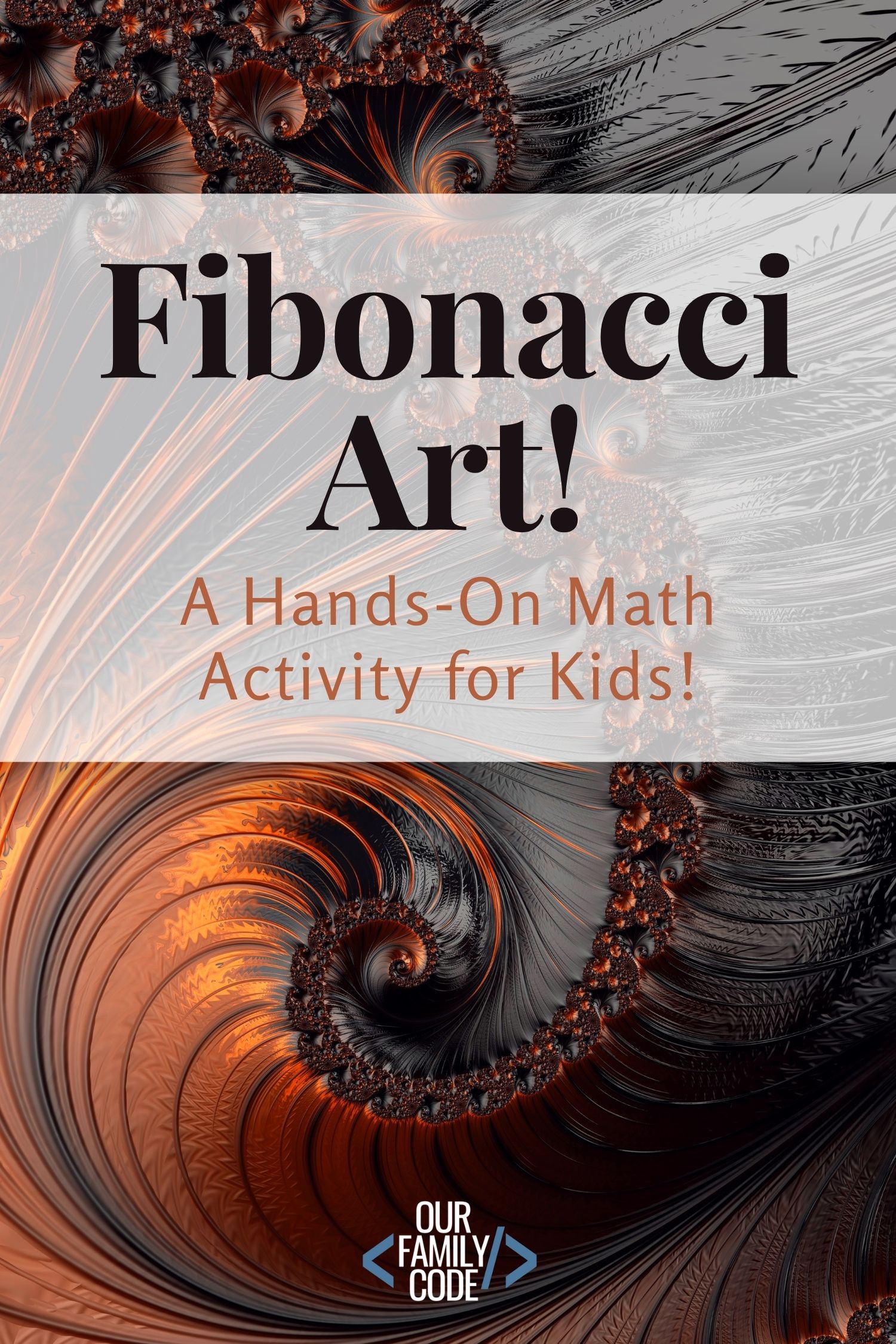 Make Fibonacci Art: Hands-on Math Art Activity! - Our Family Code