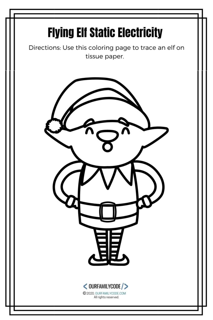 Flying Elf Static Electricity Balloon Challenge - Our Family Code