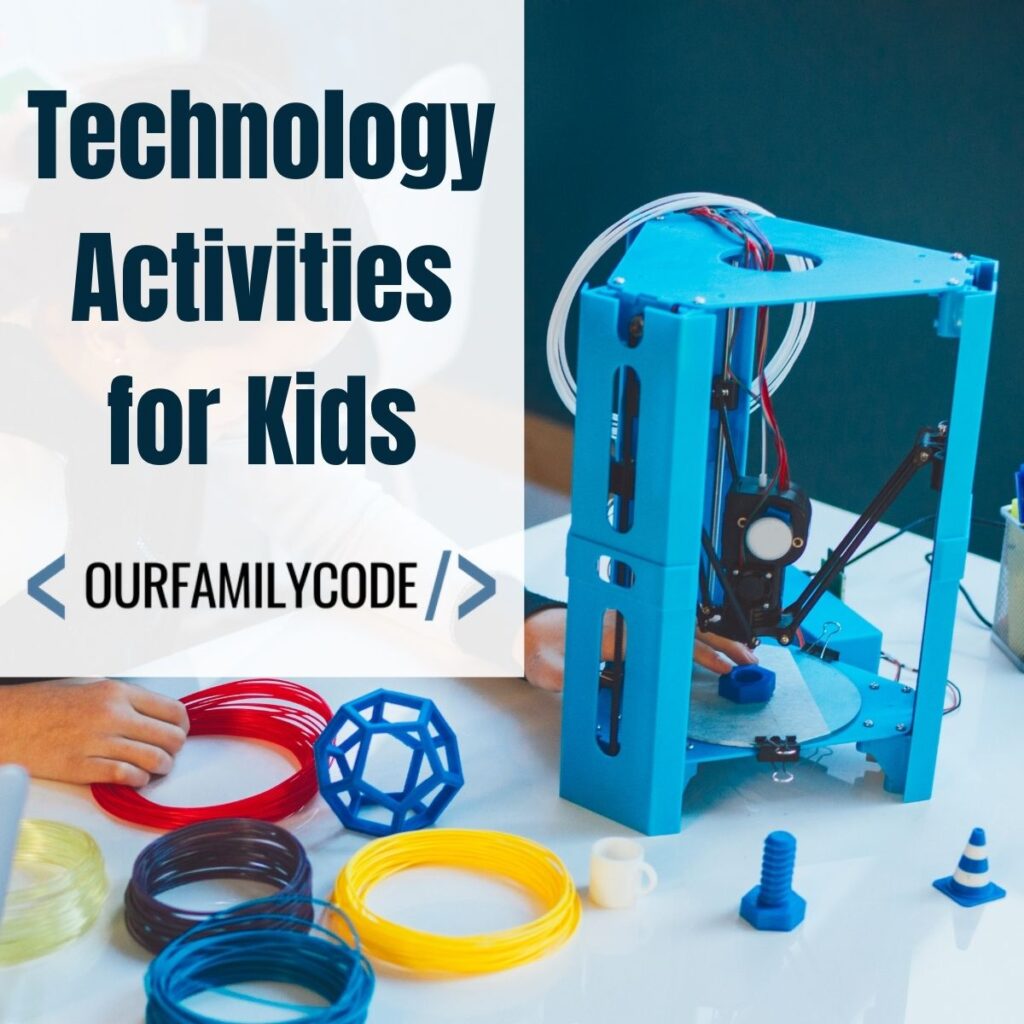 Our Family Code - STEAM Activities, Teach Kids to Code, Kid Crafts